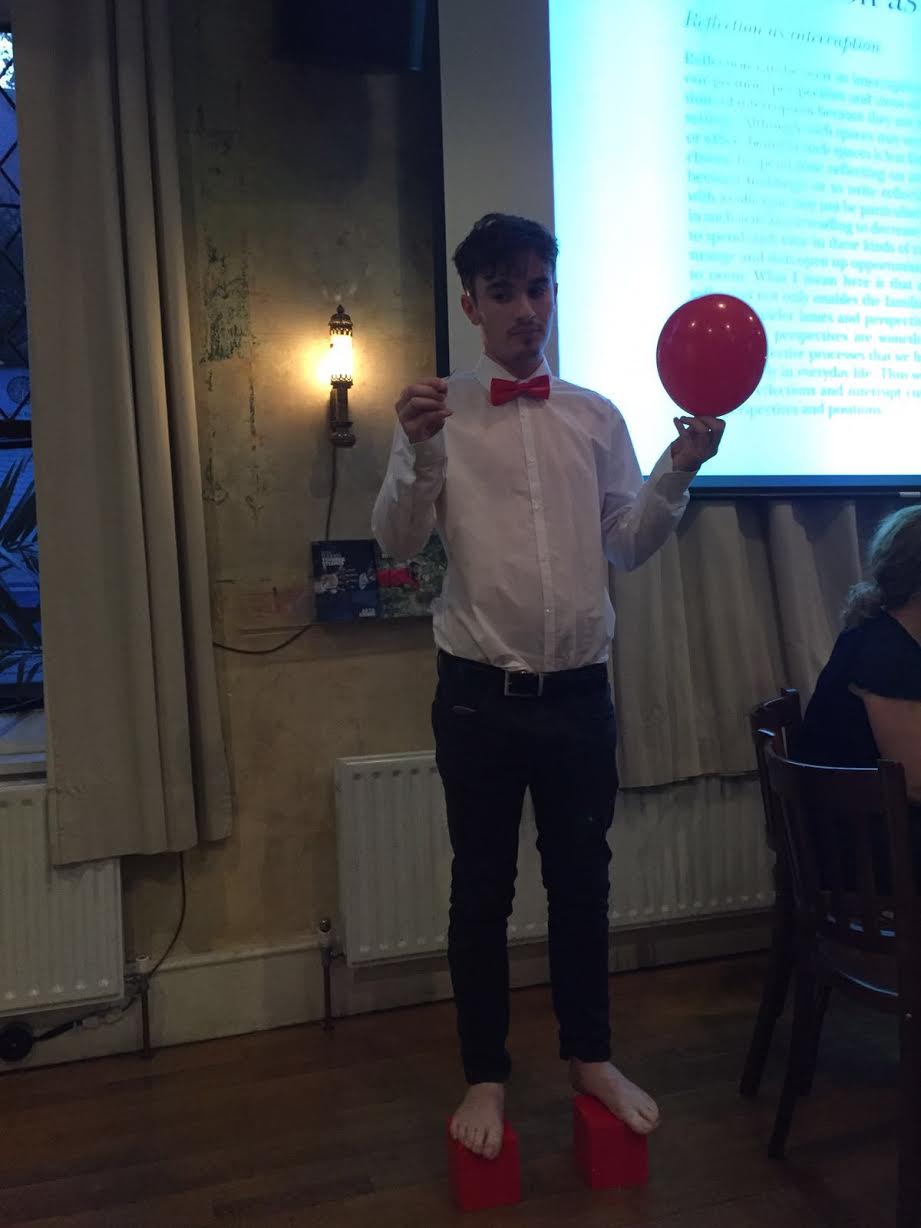 Red?!?!?! – Performance Artist – Rory Flynn